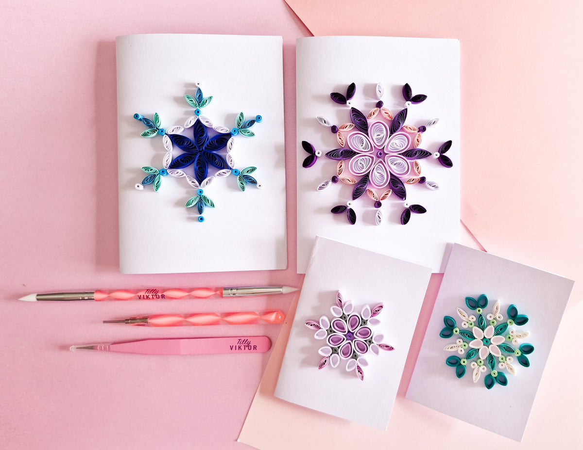 Frozen Snowflake Quilling Kit – TillyViktor Ltd